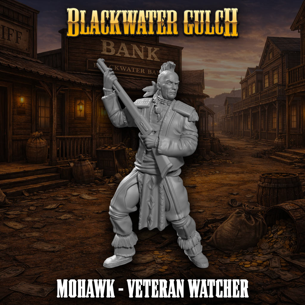 Mohawk - Veteran Watcher - Skirmish Games