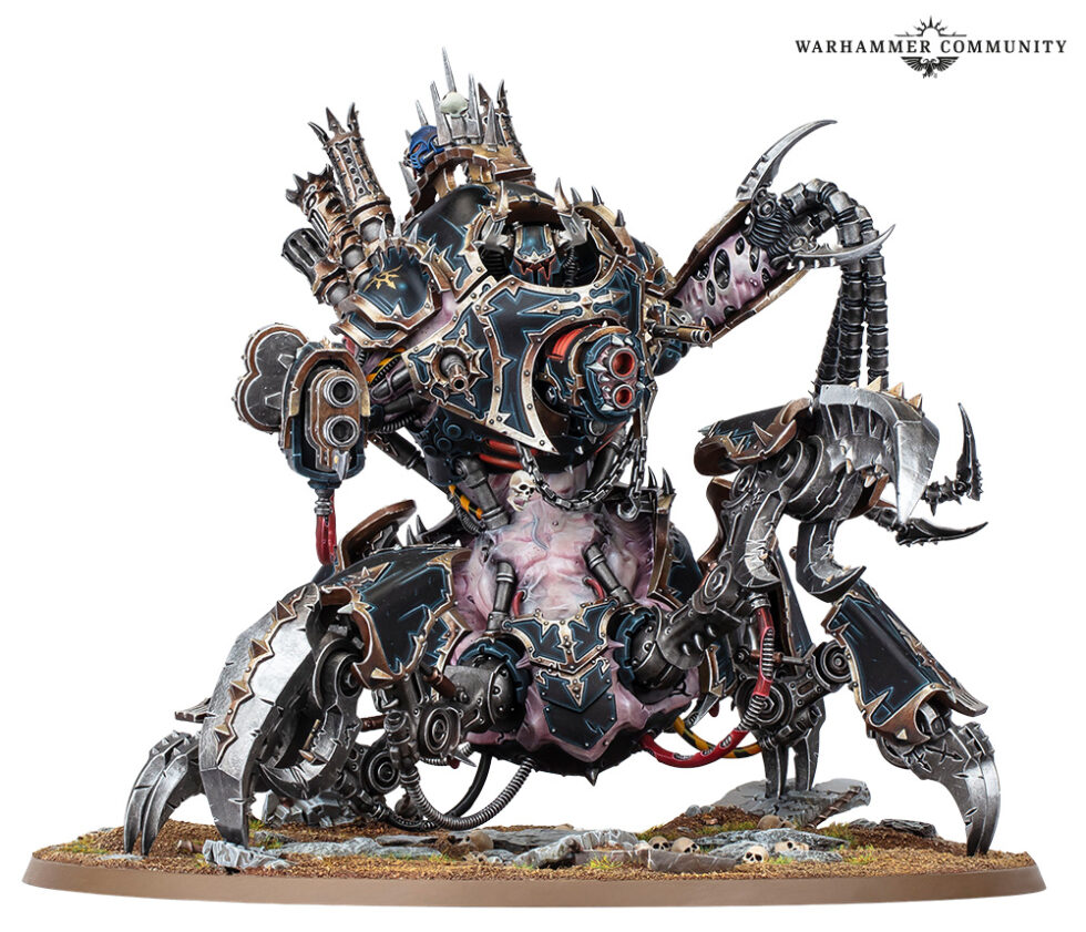New Chaos Defiler Redesign Brings Brutal Detail - Skirmish Games