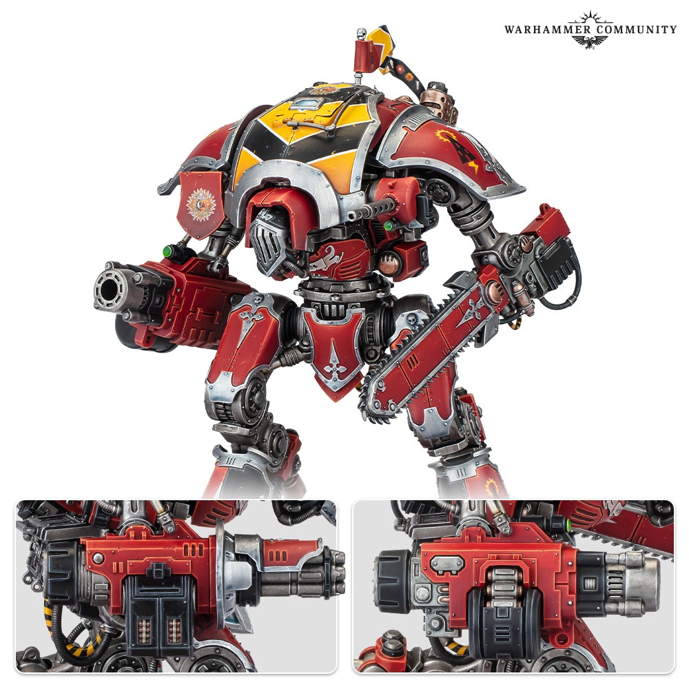 Imperial Knight Destrier Revealed for Warhammer 40K - Skirmish Games